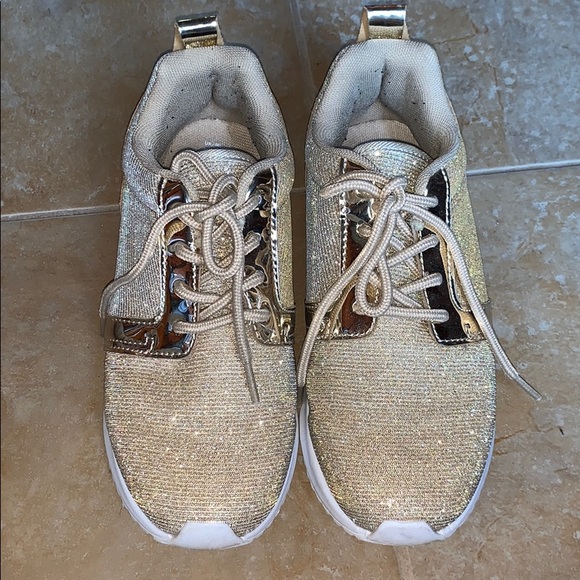 Primark | Shoes | Primark Gold Sneakers | Poshmark